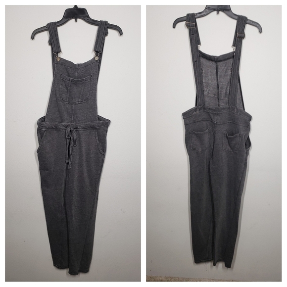 Wallflower | Pants & Jumpsuits | Wallflower Gray Fleece Overalls | Poshmark